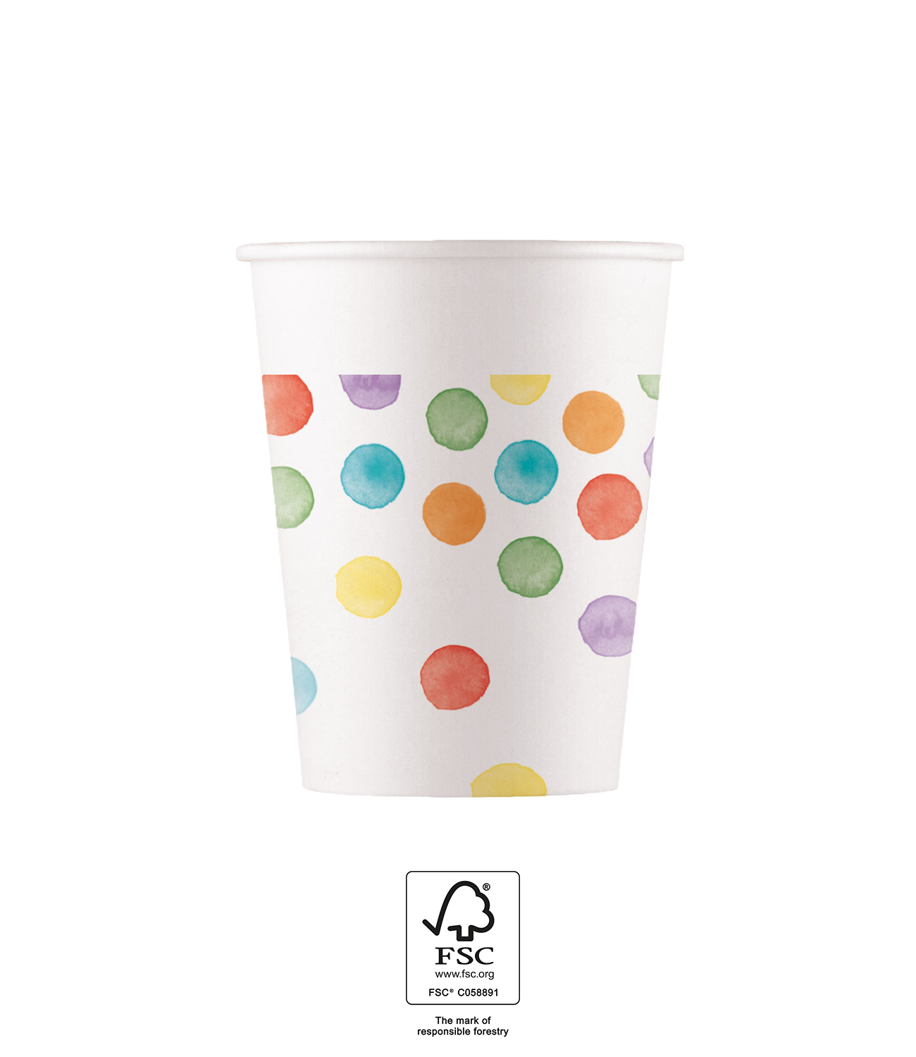 Color Party Paper Cups 200 ml FSC| PROCOS