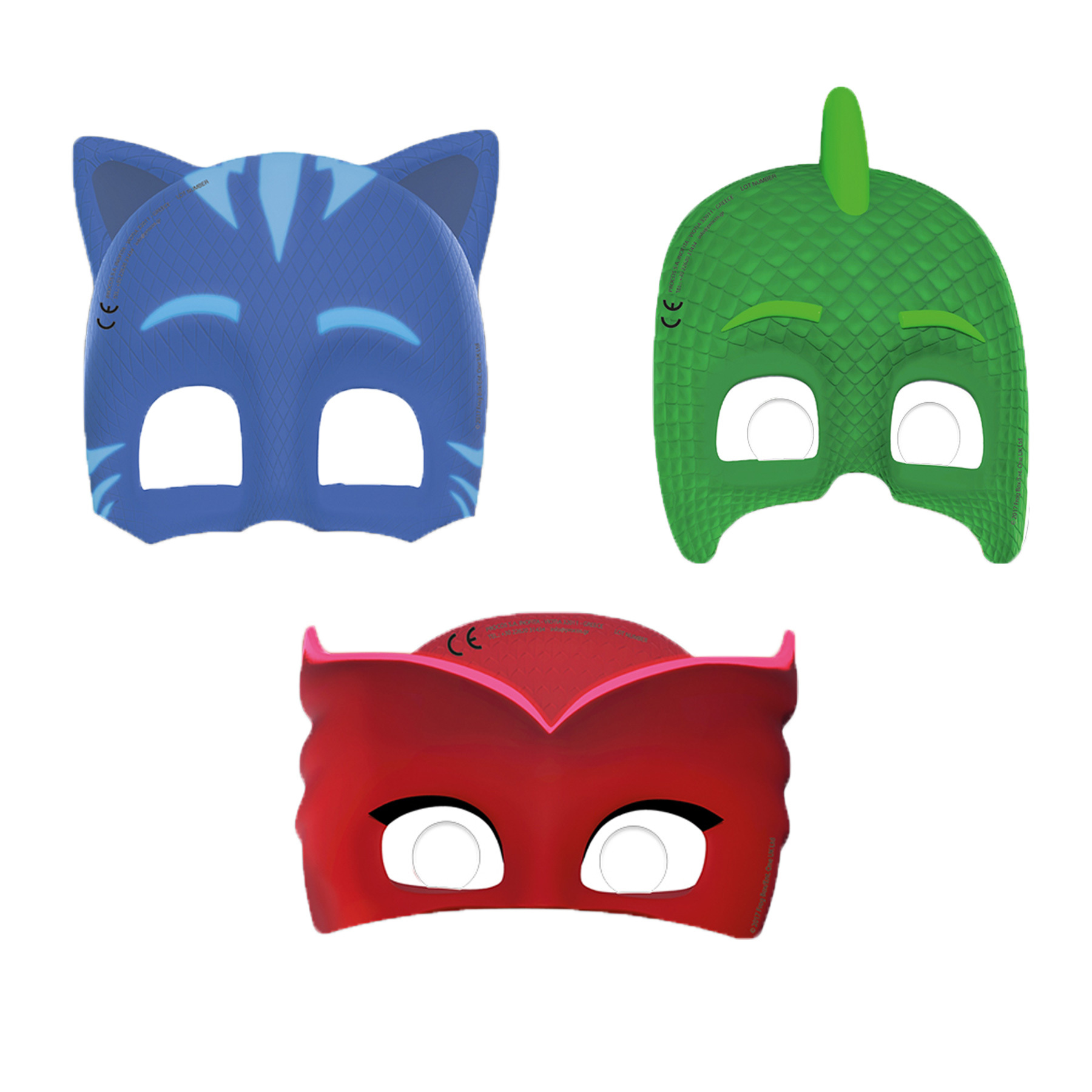 Pj Masks Die Cut Masks (3 Mixed Designs)| PROCOS